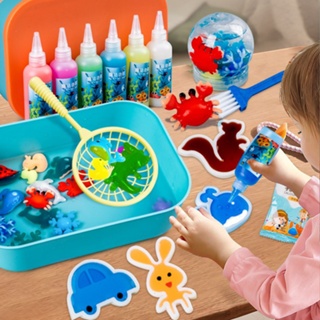Magic Water Toy DIY Toy Children Handmade Craft Magical Water Funny ...