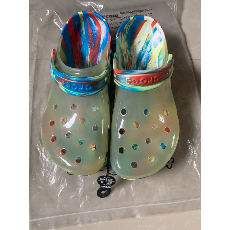 crocs translucent Classic clog | Shopee Philippines