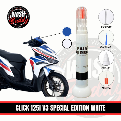 Click V3 Special Edition White Color Touch Up (Paint Correct) | Shopee ...