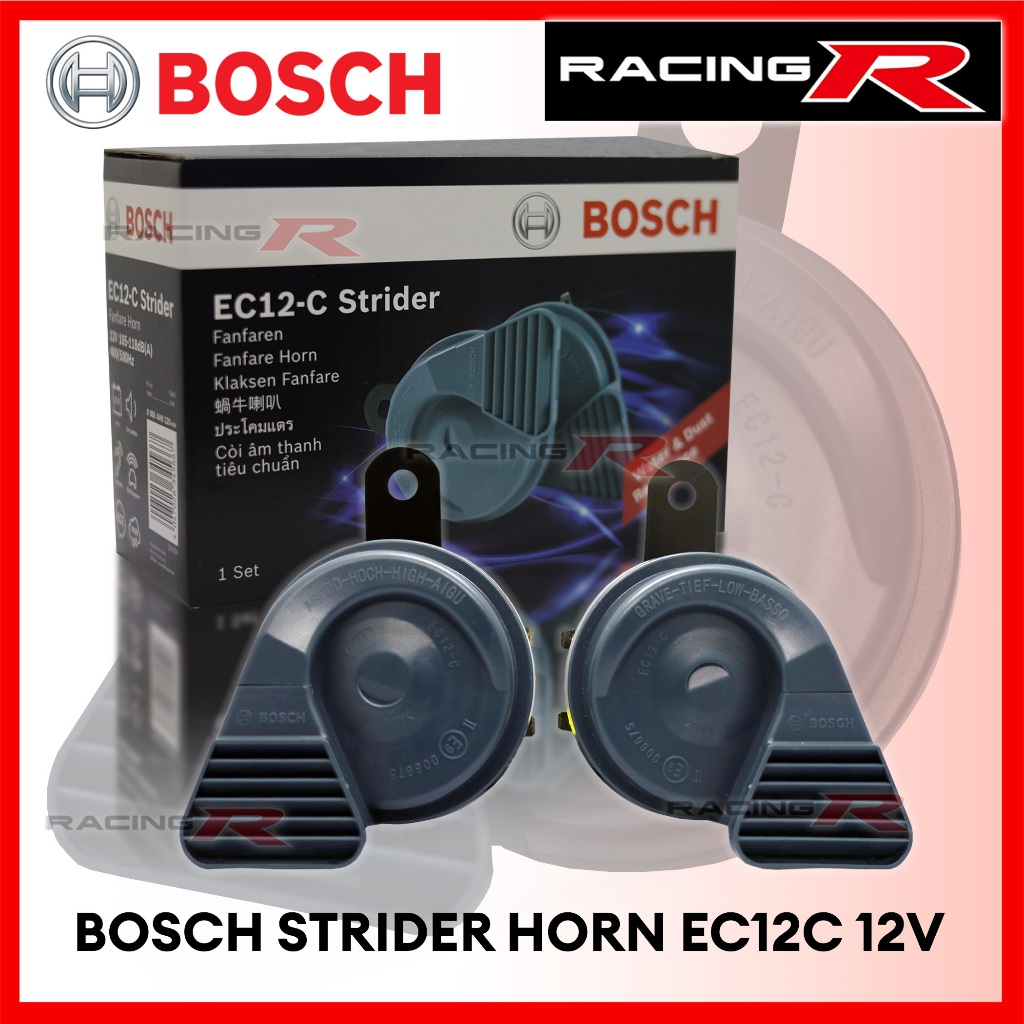 Bosch Horn Strider Ec12-C 12v 4x4 ( Car Accessories ) | Shopee Philippines