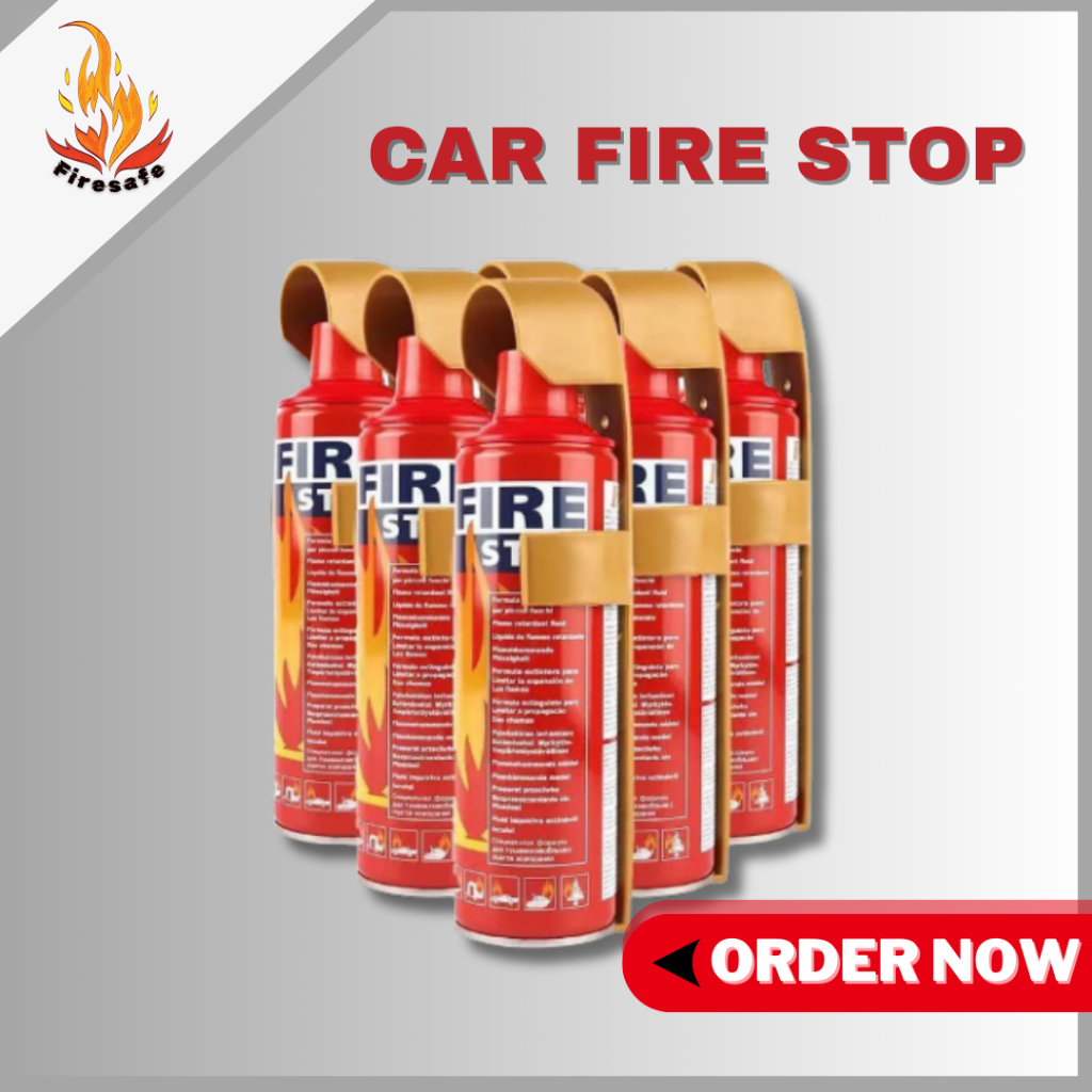 24pcs Portable Fire Stop Safety 1000ML Mini Car Stop Safety fire ...