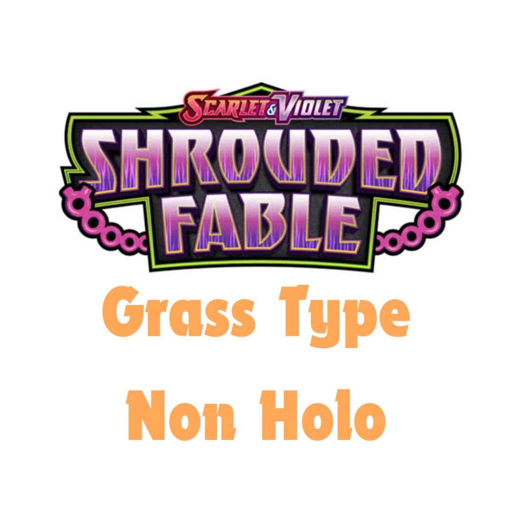 Shrouded Fable - Grass Type Non Holo | Shopee Philippines