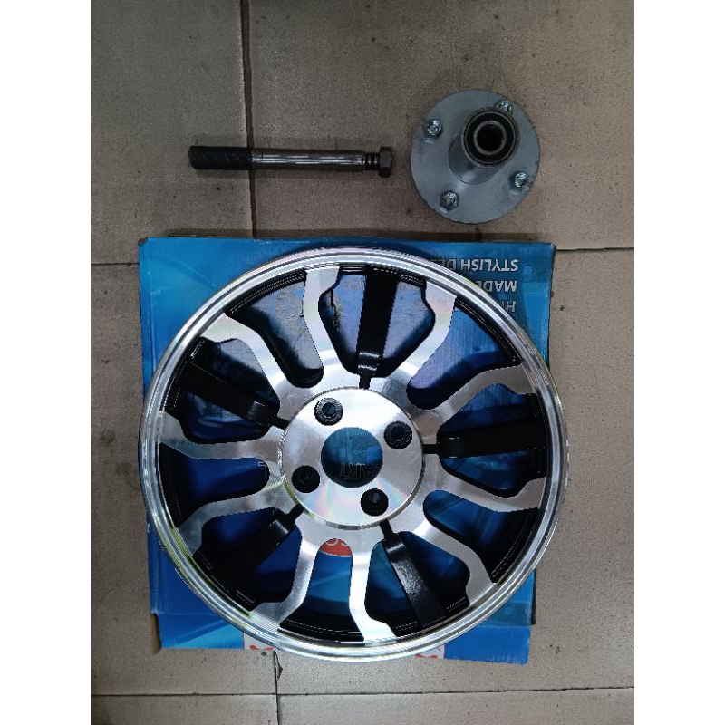 side wheel mags with hub,bearing,spacer and axle | Shopee Philippines