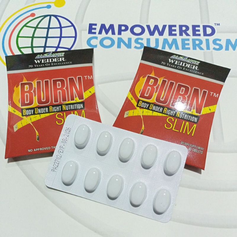 BURN SLIM FAT BURNER WEIGHT LOSS TABLET (20 tabs) | Shopee Philippines