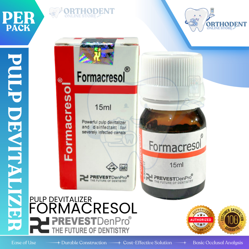 Powerful Pulp Devitalizer: Dental Formocresol Root Canal Disinfectant ...