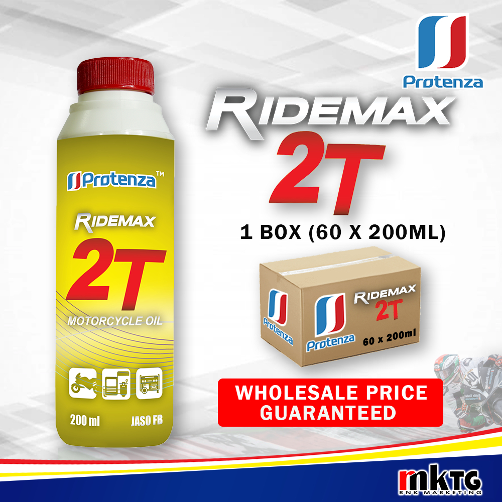 Protenza Ridemax 2T - 60x200ml BY BOX | Shopee Philippines