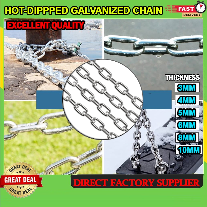 Kadena Hot-dipped, Industrial Chain for Transport, Home, Camping, Pet ...