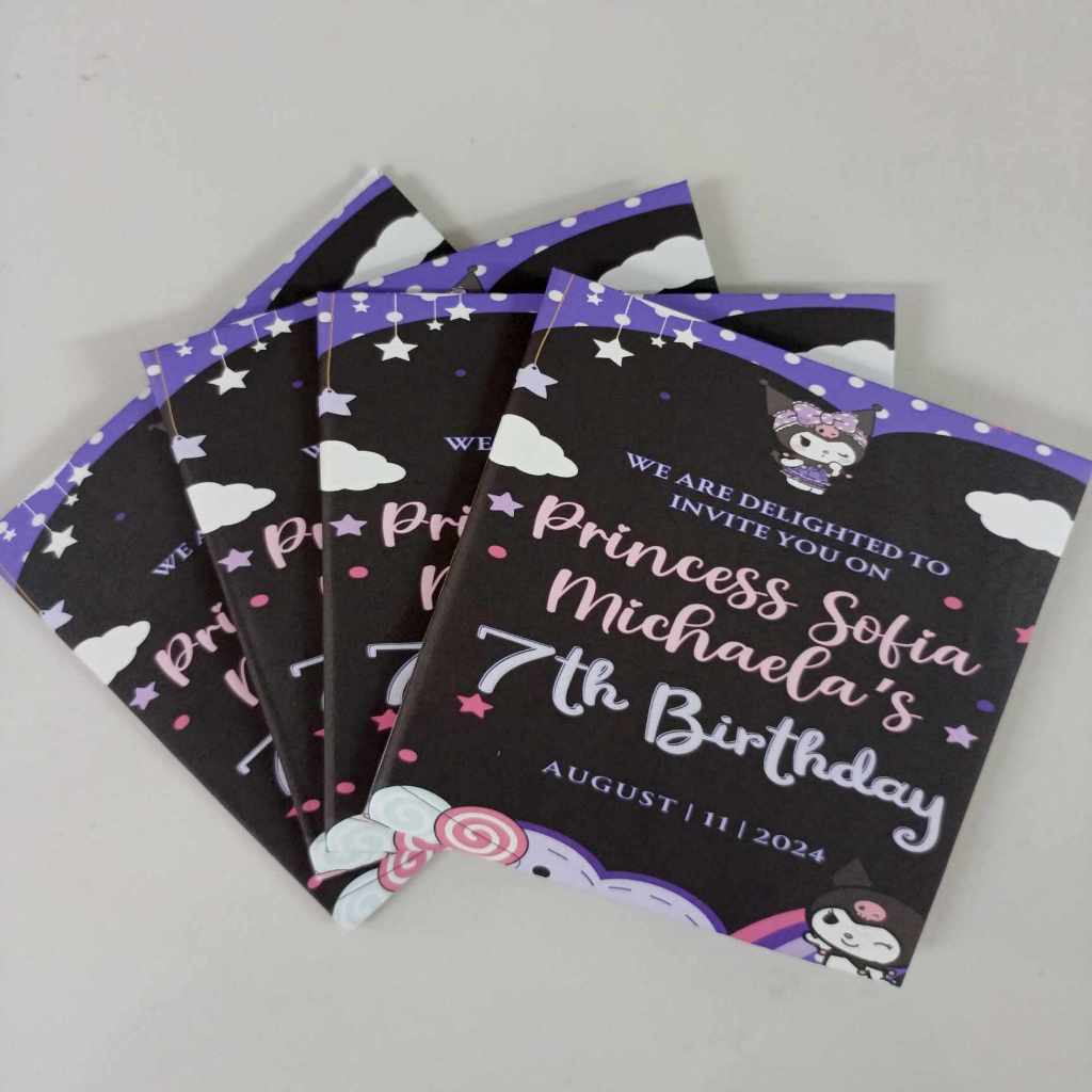 EGT2007 Invitation - Story Book Style Invitation for Wedding Debut ...