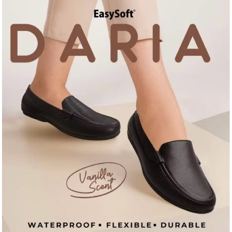 Easy Soft DARIA Formal Flat shoes by World balance-BLACK w/ Vanilla Scent | Shopee Philippines