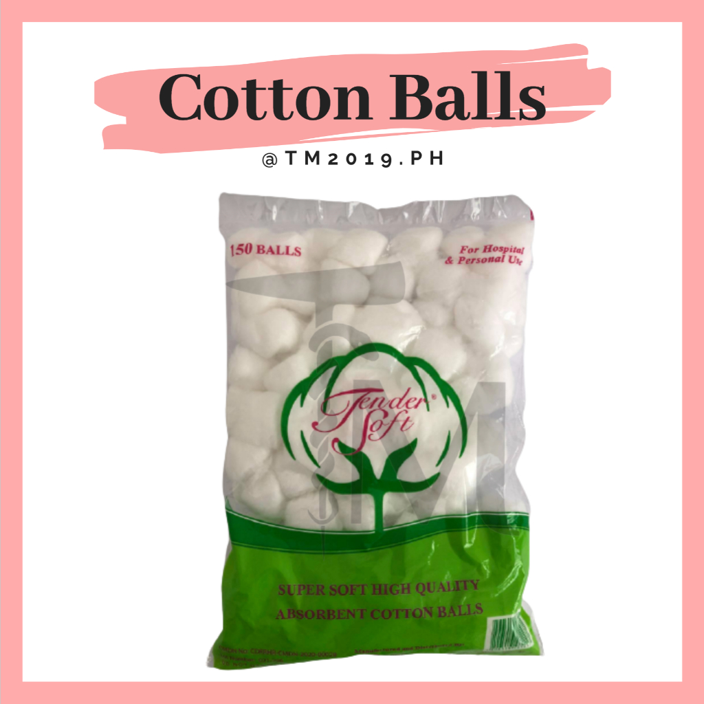 [TM2019] Tender Soft Cotton Balls | Shopee Philippines