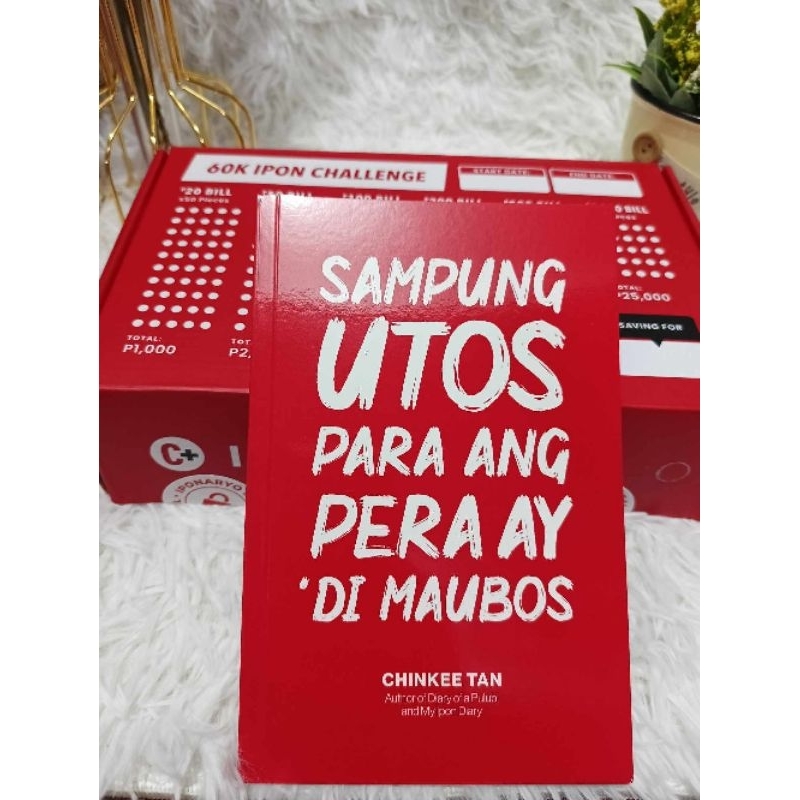 Buy 1 Take 1 Diary Books+Ipon Box By Chinkee Tan | Shopee Philippines