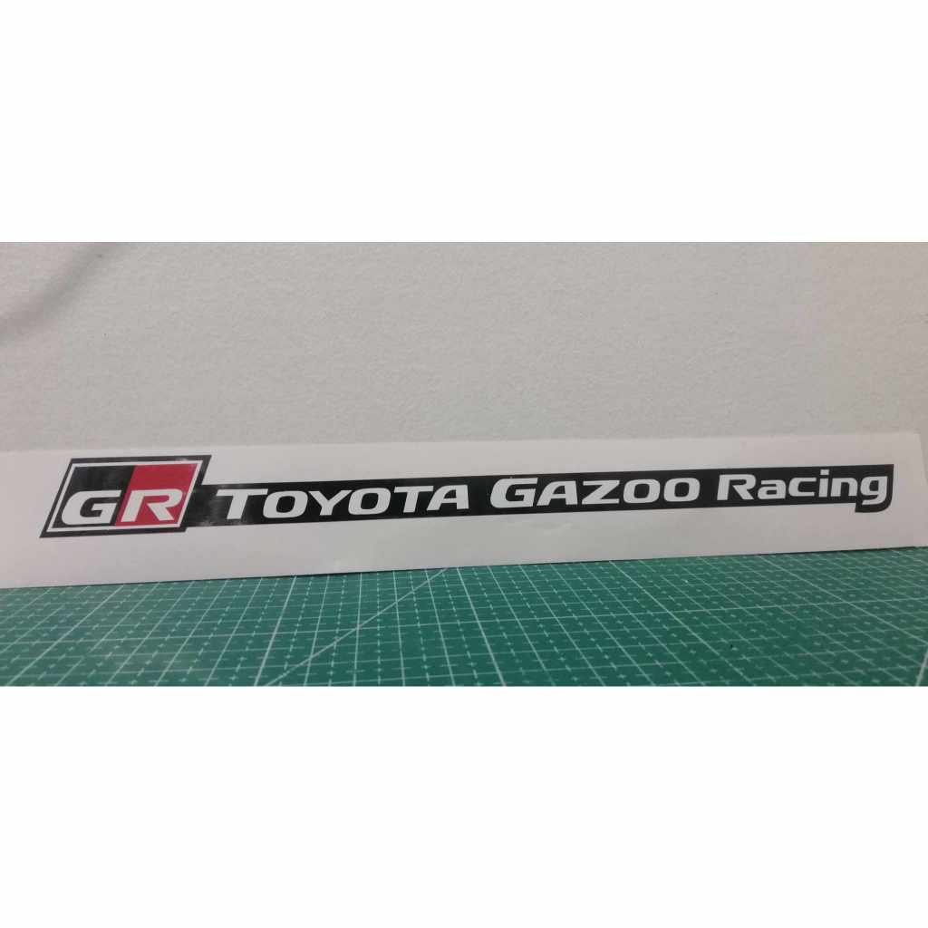 gr toyota gazoo racing decal | Shopee Philippines