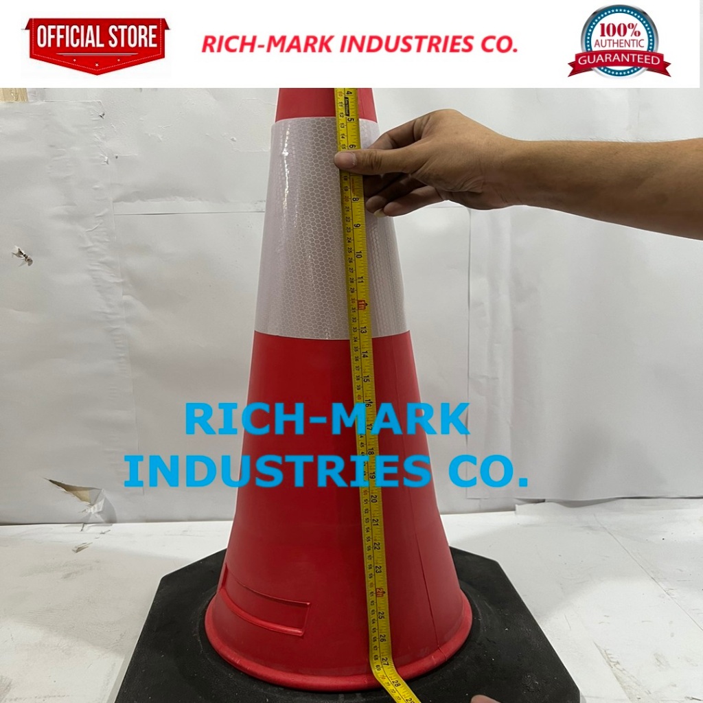 bollards reflectorized bollards traffic cone 0.75M PE Material 2.5kgs ...