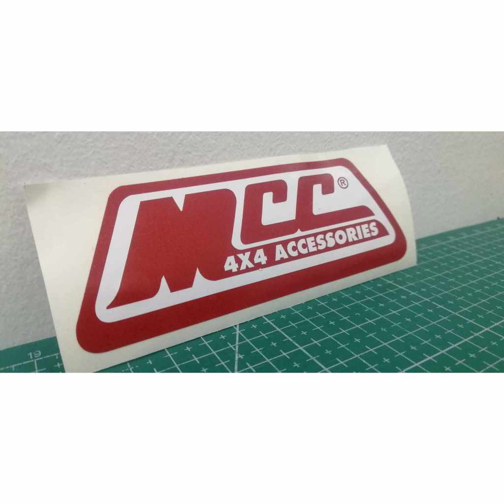 MCC 4x4 Accessories decals | Shopee Philippines