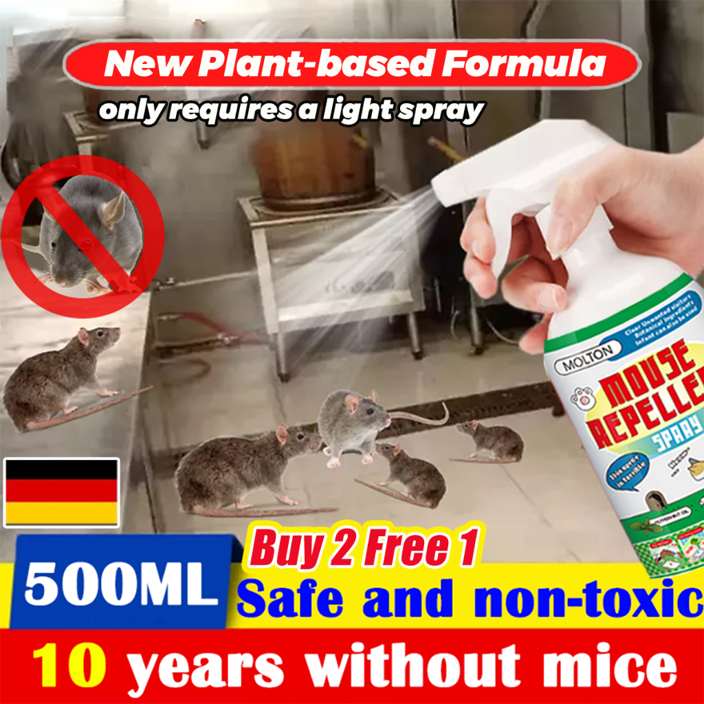 500ml Rat Killer Spray Mouse repeller Rodent Repellant Spray for home ...