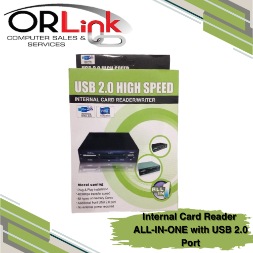 Internal Card Reader ALL-IN-ONE with USB 2.0 Port (0134) | Shopee ...