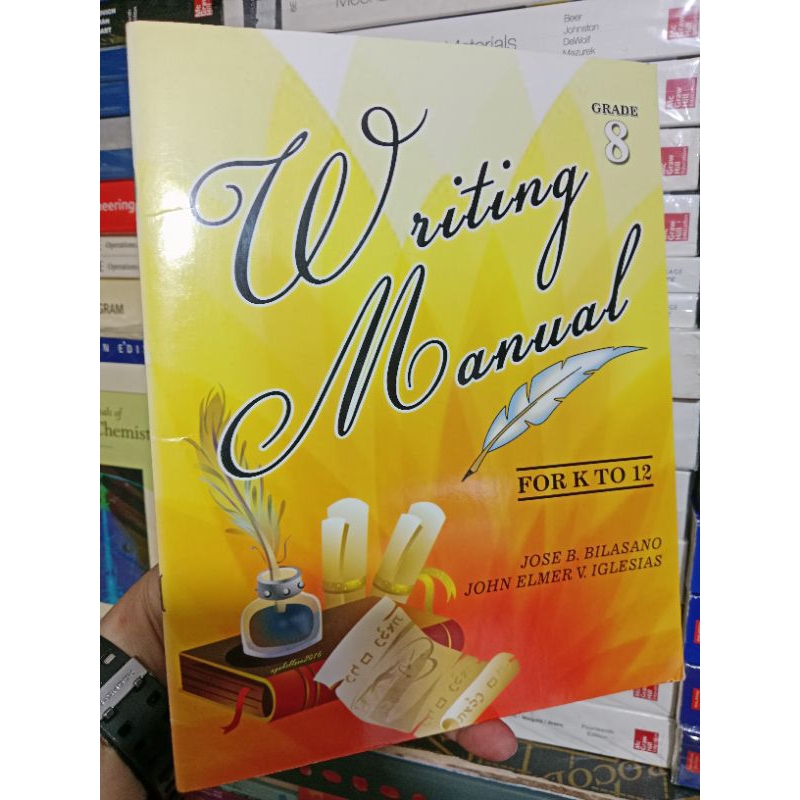 WRITING MANUAL K TO 12 ( GRADE 8 ) | Shopee Philippines