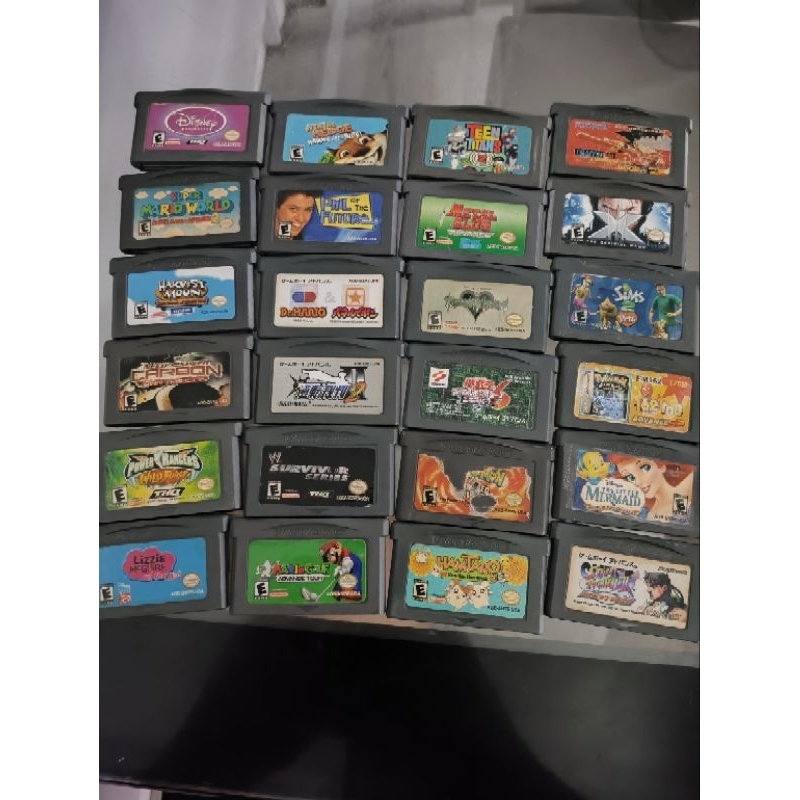 Game Boy Advance Games 26 pieces (Tested and Working) | Shopee Philippines