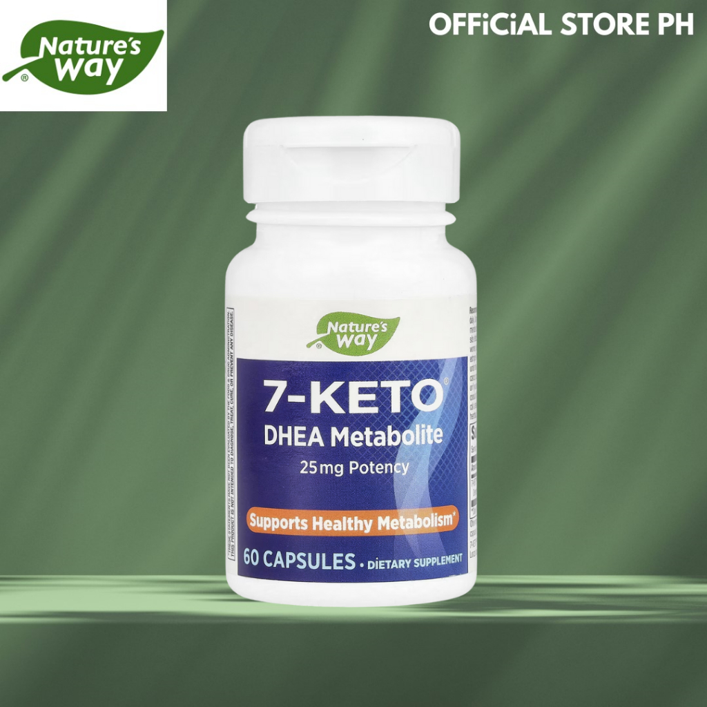 Nature's Way | Nature's Way, 7-KETO®, DHEA Metabolite, 25 mg, 60 ...