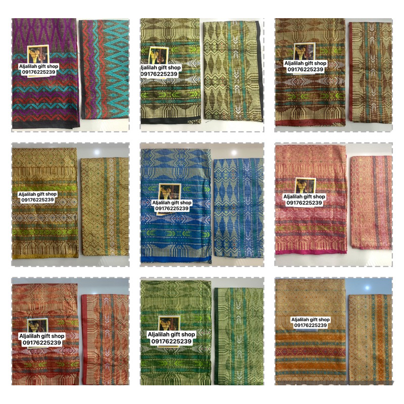 Fabric songket ethnic costume batik with sash | Shopee Philippines
