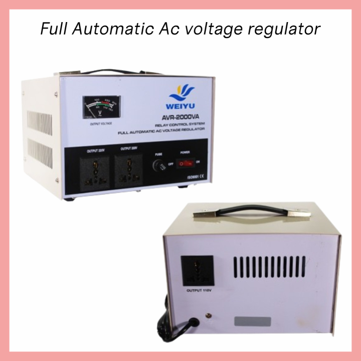 AC Automatic Voltage Regulator AVR 2000V /3000Watts | Shopee Philippines