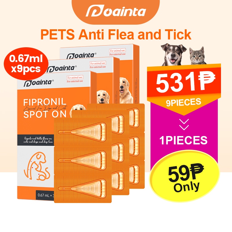 PUAINTA Dog Cat Anti Tick and Flea Remover for Dogs and Cats Garapata ...