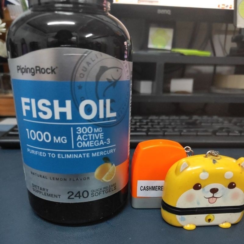 fish oil 1000mg 300mg omega 3 240softgel | Shopee Philippines