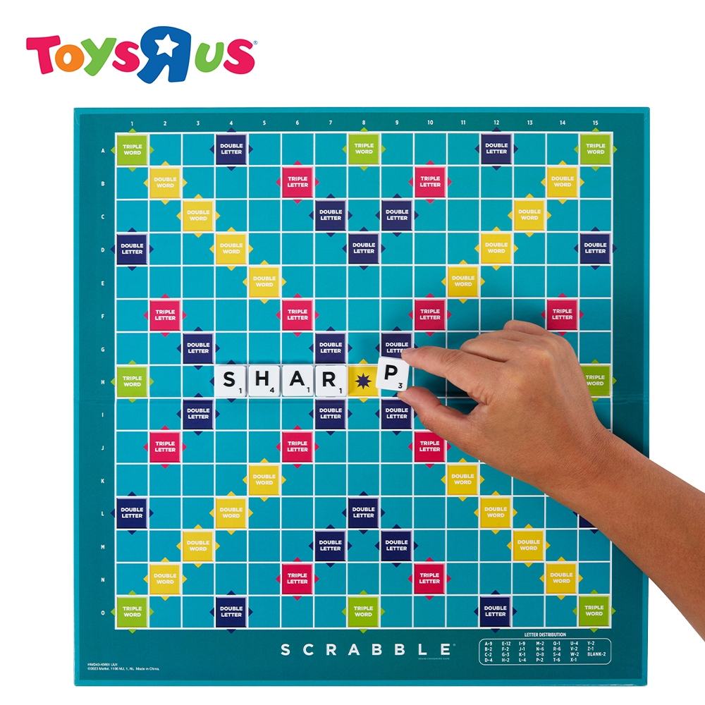 Mattel Games 2 in 1 Scrabble Together | Shopee Philippines