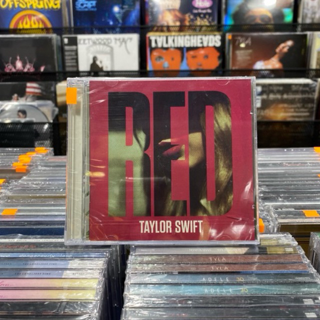 TAYLOR SWIFT Red Deluxe CD, Case Dent (Jewel Case) | Shopee Philippines