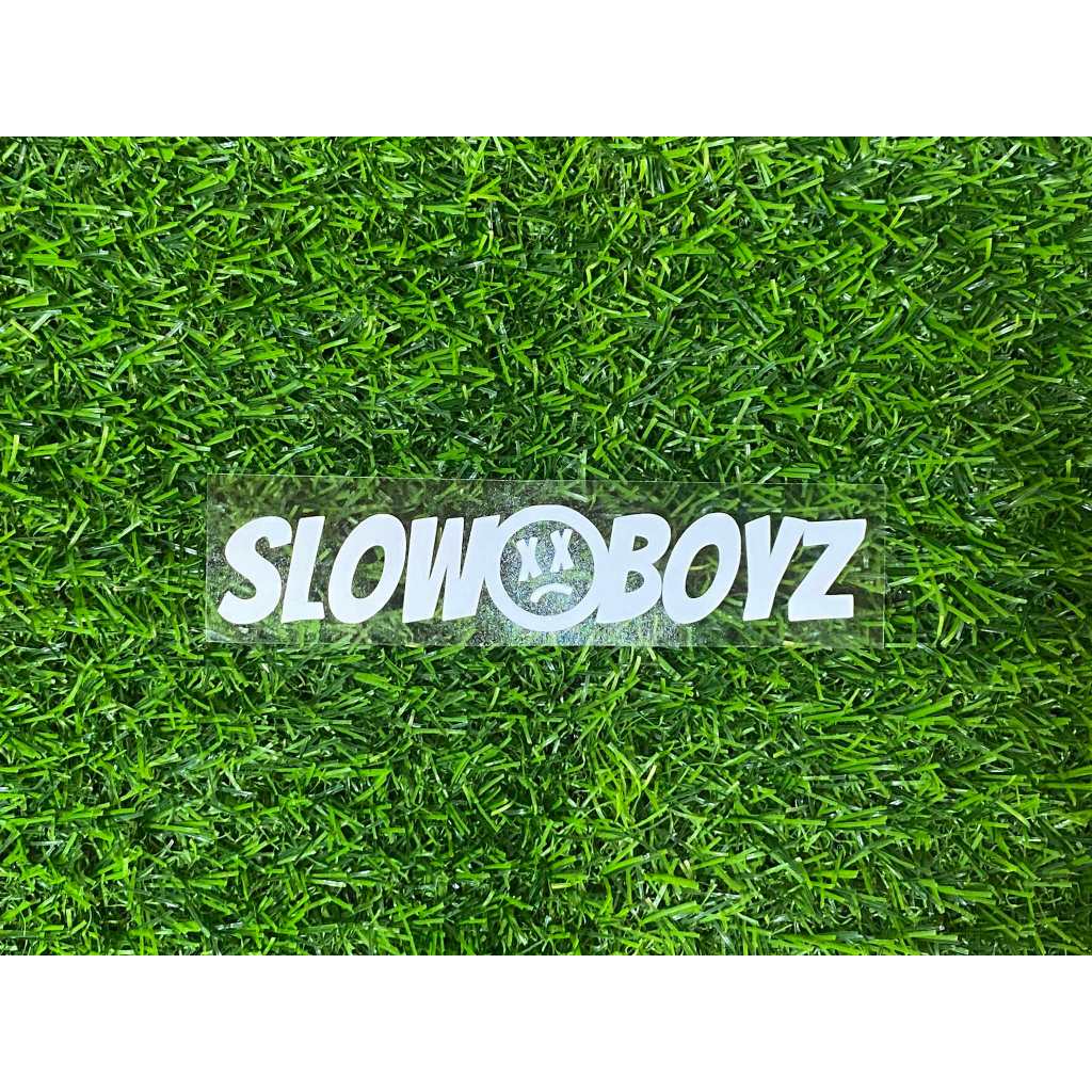 SLOWBOYZ STICKER DECALS FOR MOTORCYCLE, CARS & ETC (WATERPROOF ...
