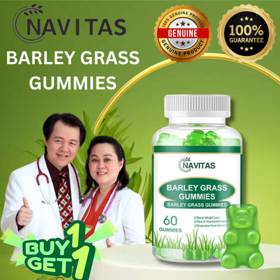 Navitas Barley Grass Gummies Original Premium Dietary Supplement Loss ...