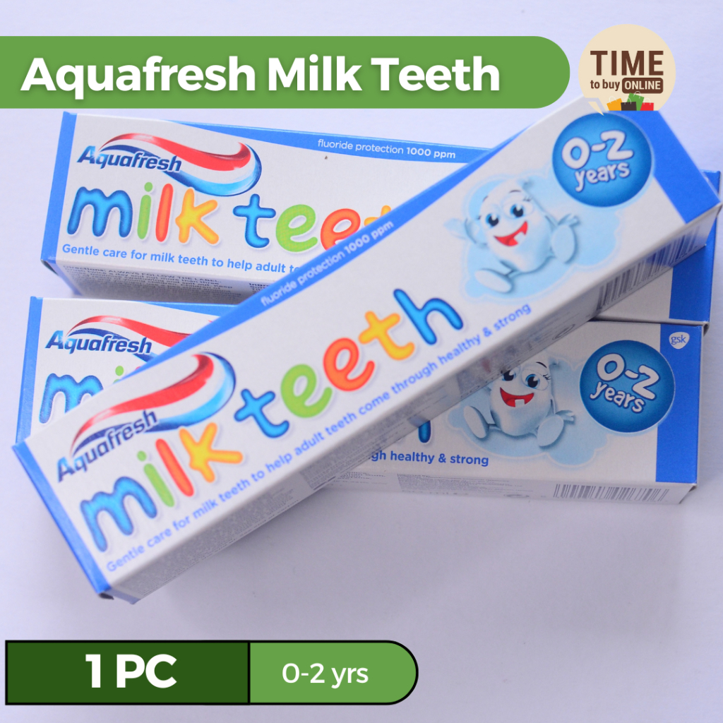 Aquafresh Milk Teeth Toothpaste | Shopee Philippines