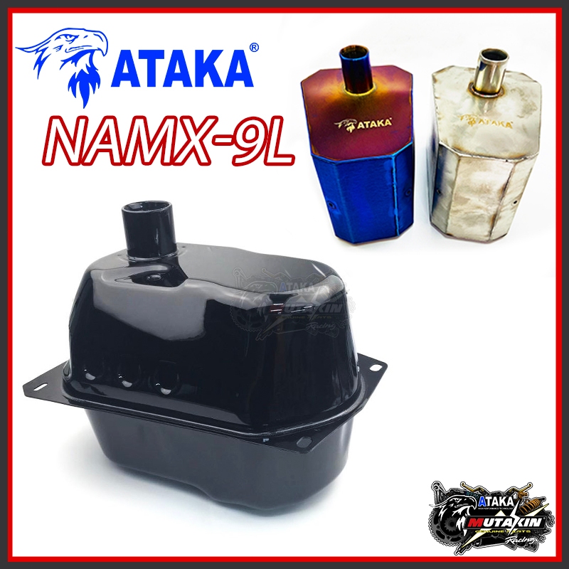 ATAKA Fuel Gas Tank NMAX V1 9L Stainless Steel Modified | Shopee ...