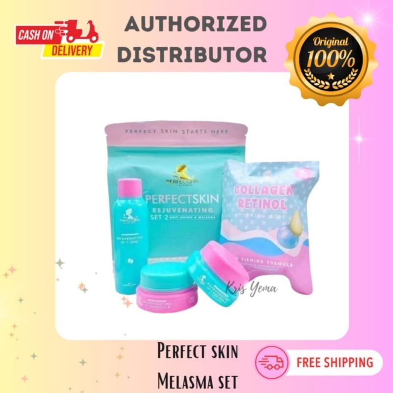 PERFECT SKIN Rejuv Set 2 MELASMA and Anti Aging | Shopee Philippines
