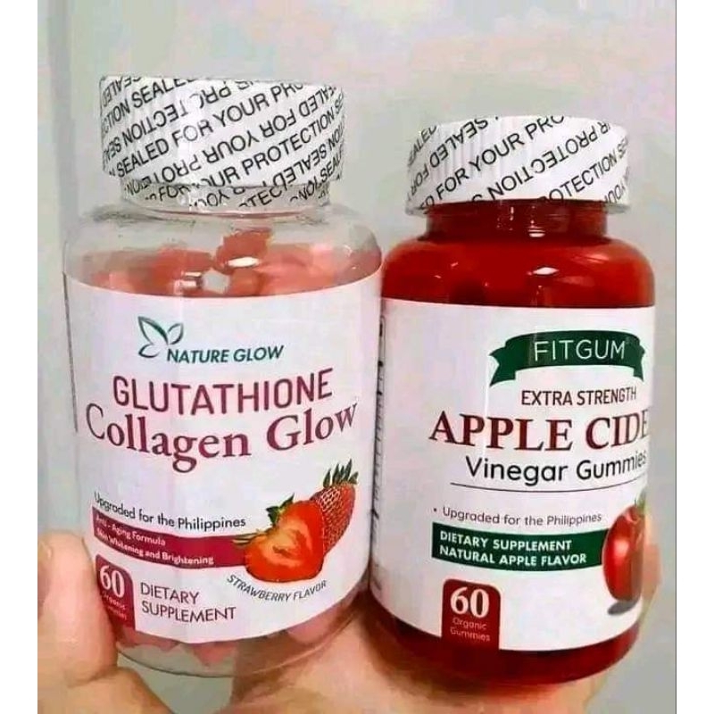 Nature Glow Glutathione & Collagen - 60 Gummies | Shopee Philippines