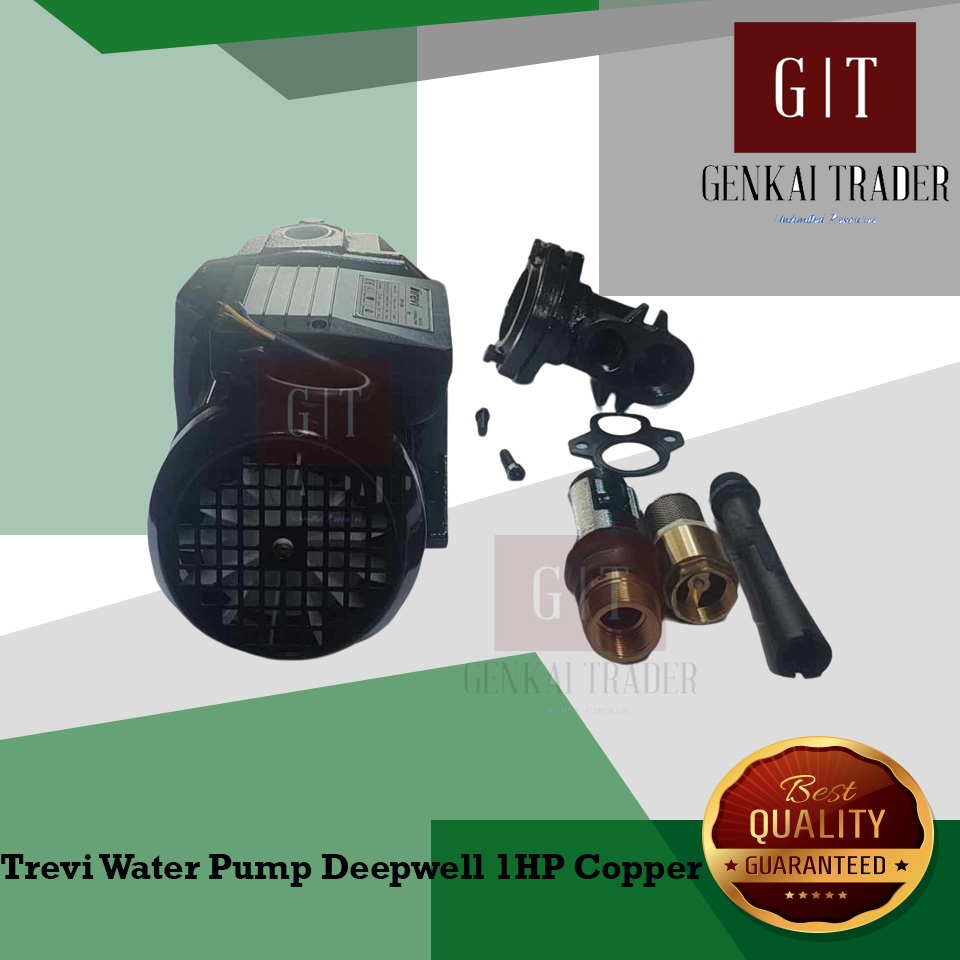 Trevi Deepwell Water Pump 1HP Copper | Shopee Philippines