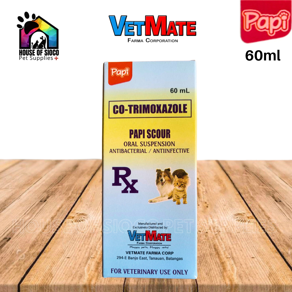 Papi Scour Anti-Bacterial For Pets 60ml | Shopee Philippines