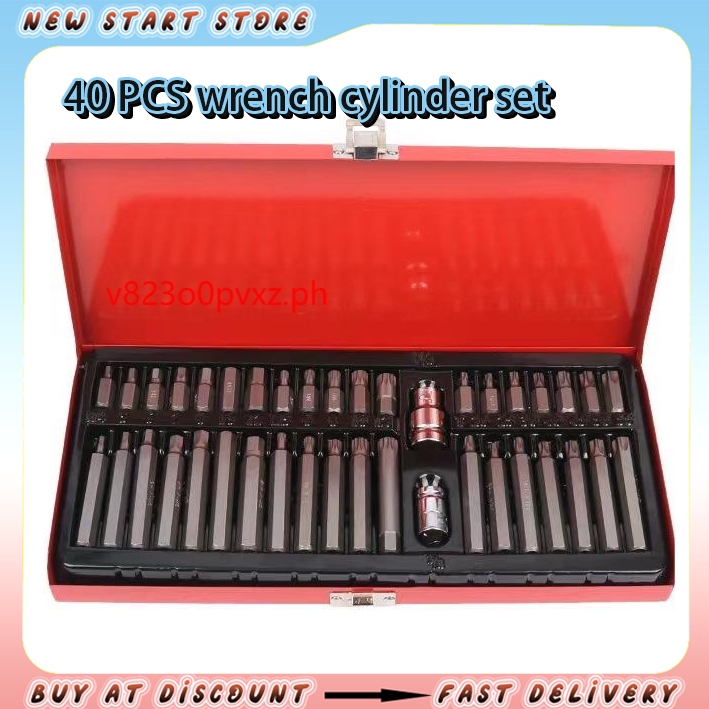 Flyman ORIGINAL ALLEN SOCKET WRENCH SET 40PCS Allen bits set 1/2 drive ...