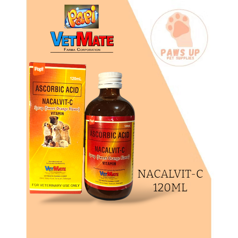 VetMate Nacalvit-C Syrup for Dog 120ML (1 Bottle) | Shopee Philippines