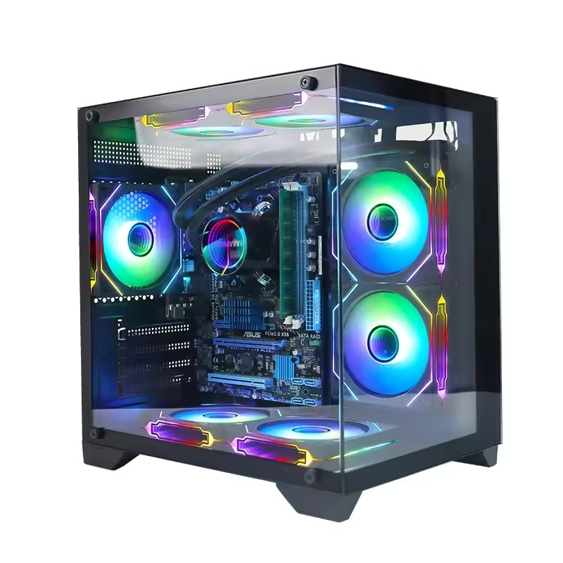 MANMU Mini Sea View MATX/ITX PC Case NO FANS INCLUDED MJX-01PRO IMAGES ...