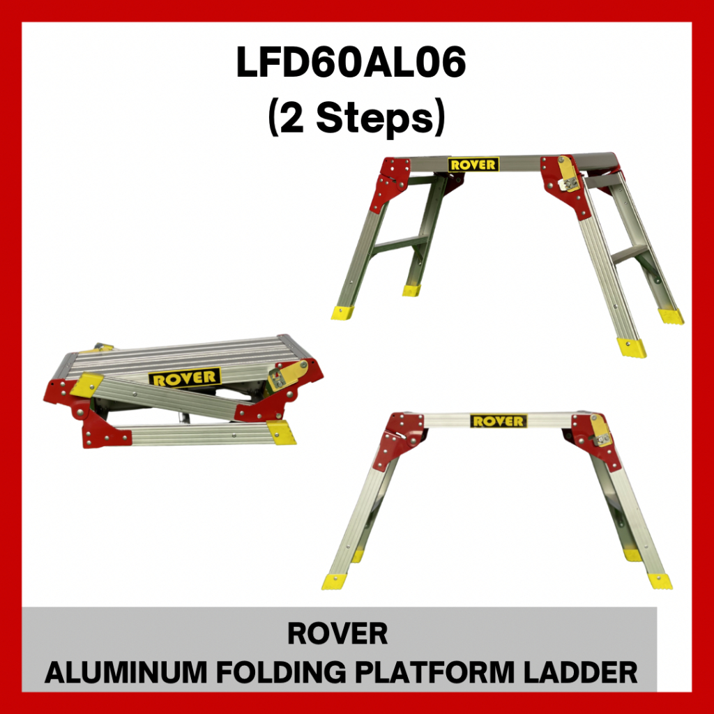 Rover Aluminum Folding Platform (2 Steps) | Shopee Philippines