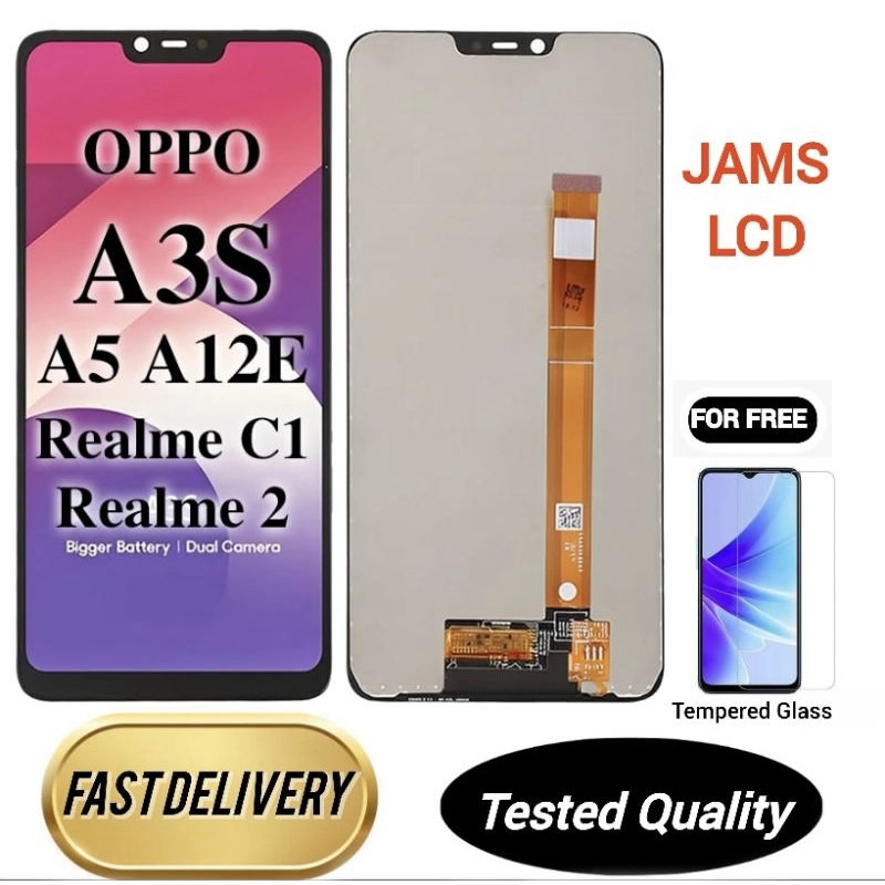 LCD screen replacement for OPPO REALME A3S/A12E/C1 Lcd screen assembly replacement for LCD ...