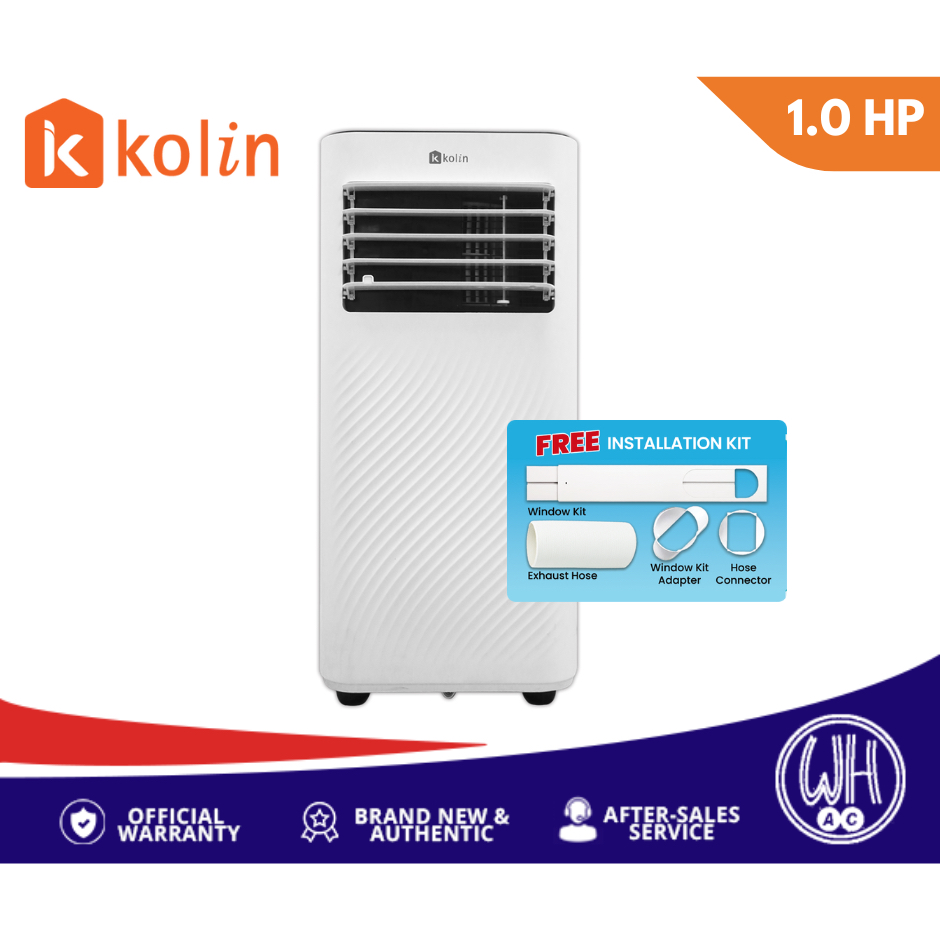 Kolin 1.0hp Portable Aircon with Remote Control | R410A (KPA-100 ...