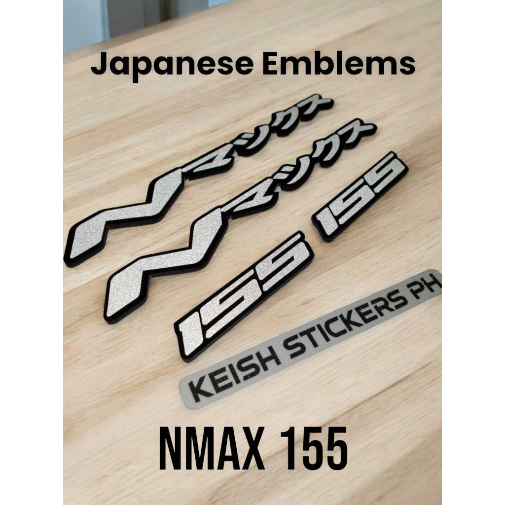 Nmax Japanese Emblems, kami po mismo gumagawa. | Shopee Philippines