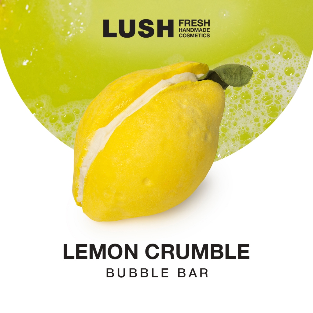 LUSH Lemon Crumble Bubbleroon 200g (Citrusy) (Softening) | Shopee Philippines