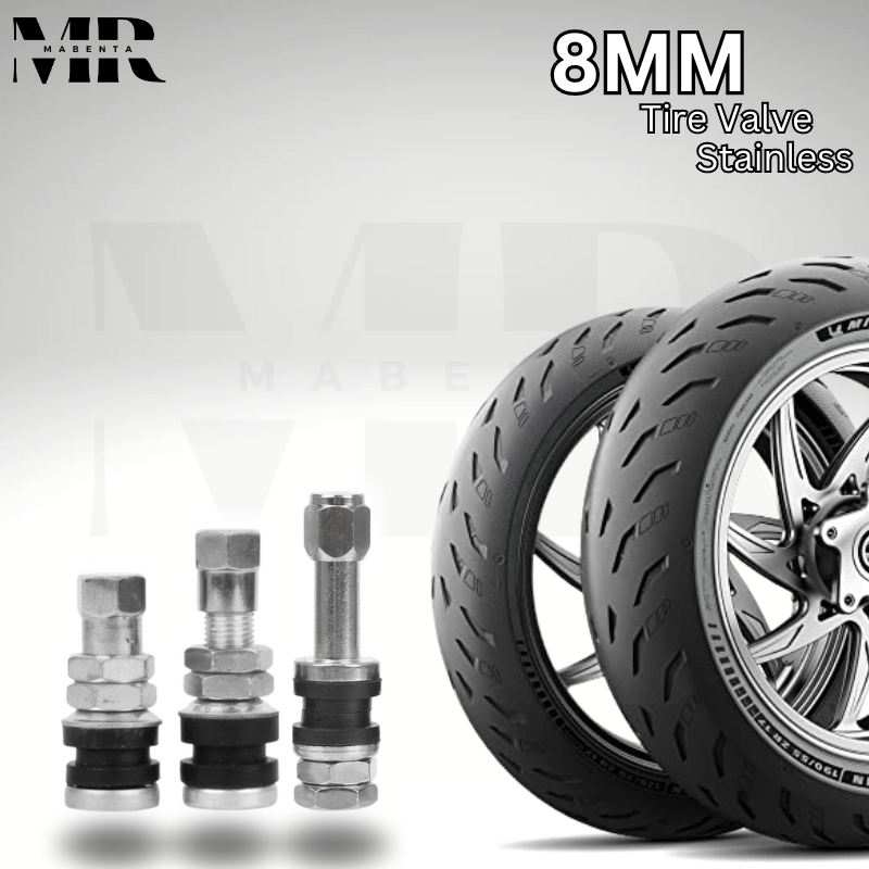 Stainless Pito Tire Valve With Cap for Tire Tubeless short/long/extra ...