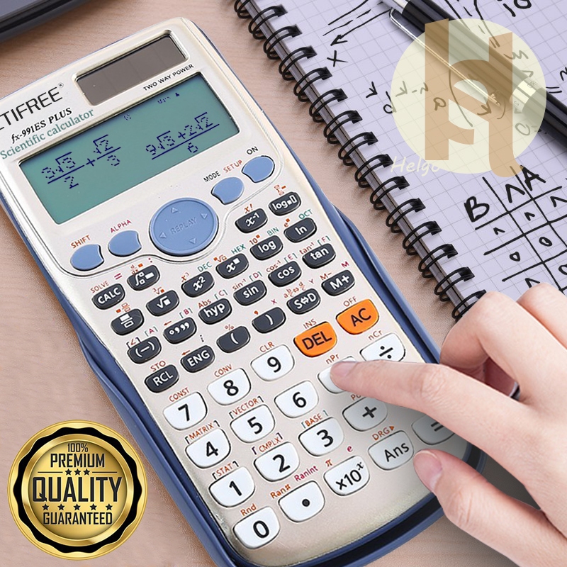 Helgo Scientific Calculator fX-991ES Plus Heavy Duty Engineering ...