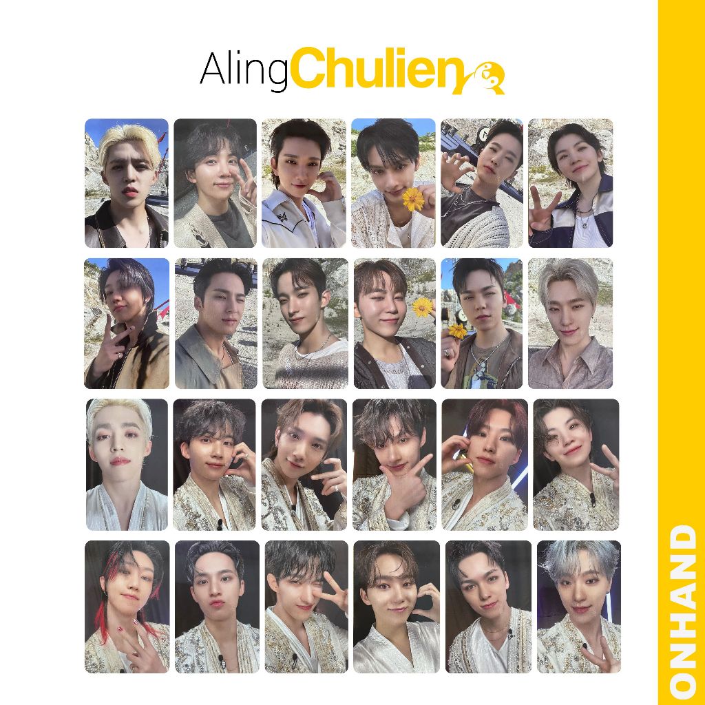 TINGI SET | SEVENTEEN Tour Follow To Seoul Digital Code PC Photocard Photo card | Shopee Philippines