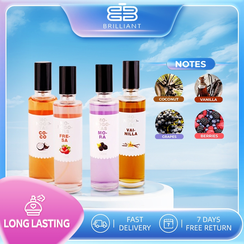 BRILLIANT.Q LOVALI MONOGOTAS VANILLA & MORA & COCO & FRESA LONG LASTING ...