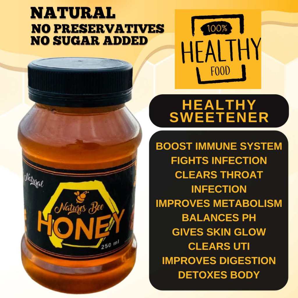 Pure Honey Bee Pure Honey 250mL Sweetener Syrup Organic Sweetener honey ...
